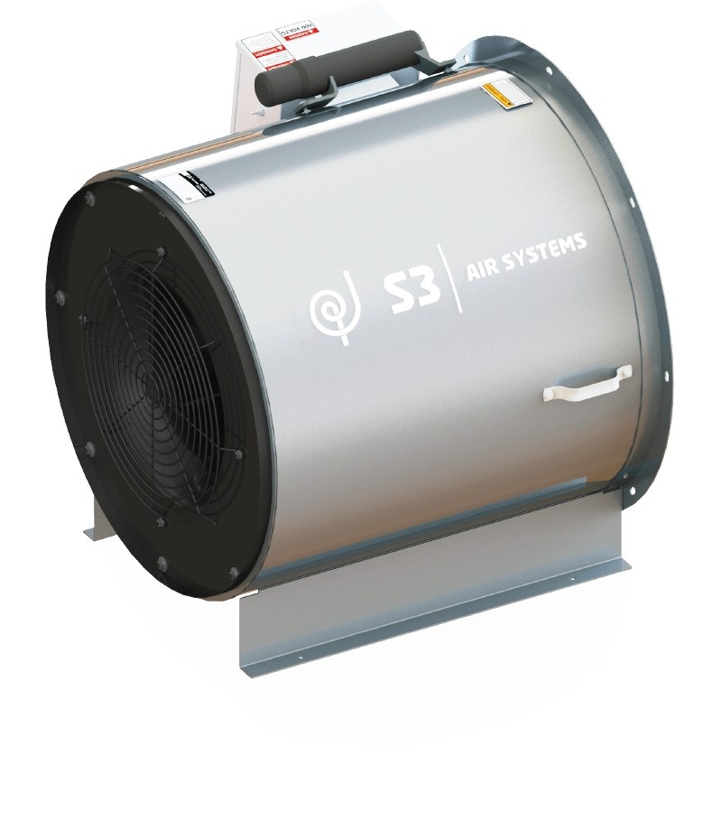 10 HP Grain Bin Aeration Fans with Heater for Grain Drying